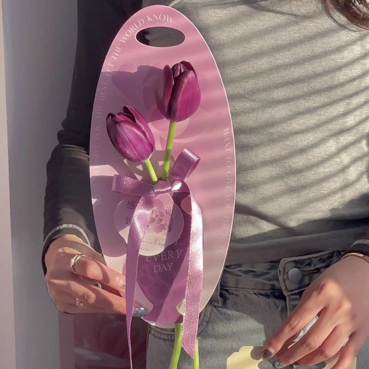 Mother's Day Stylish Single Stem Flower Wraps Pack 10 – Floral Supplies ...