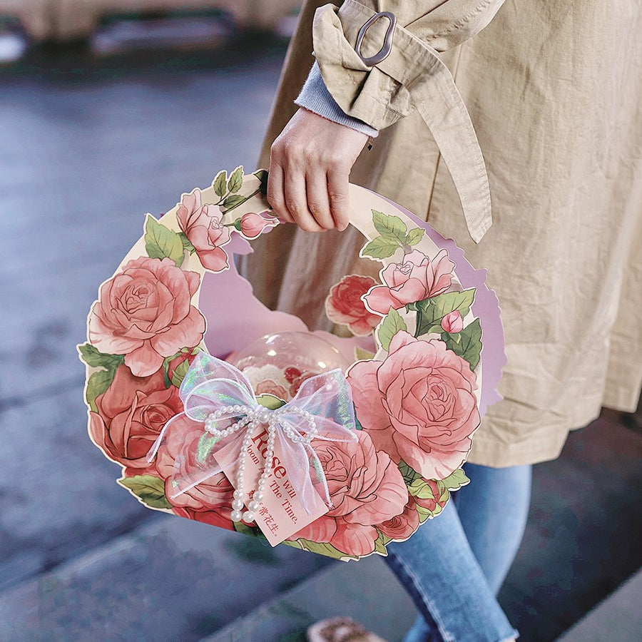 5 Sets Floral Gift Boxes for Birthday Cake Packaging – Floral Supplies ...