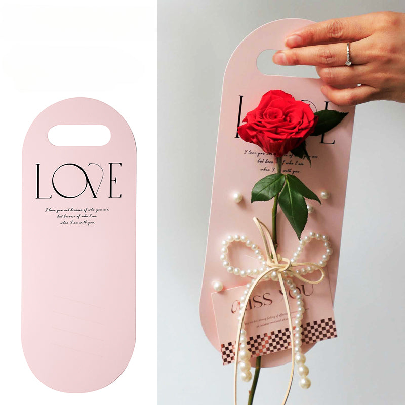 20pcs Single Stem Rose Packaging for Valentine's Day – Floral Supplies ...