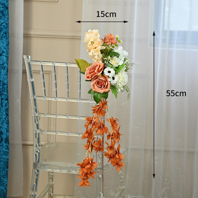 Wedding Aisle Chair Flowers Decorations – Floral Supplies Store