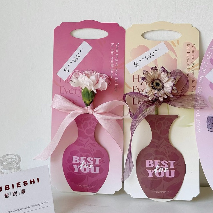 Mother's Day Stylish Single Stem Flower Wraps Pack 10 – Floral Supplies ...