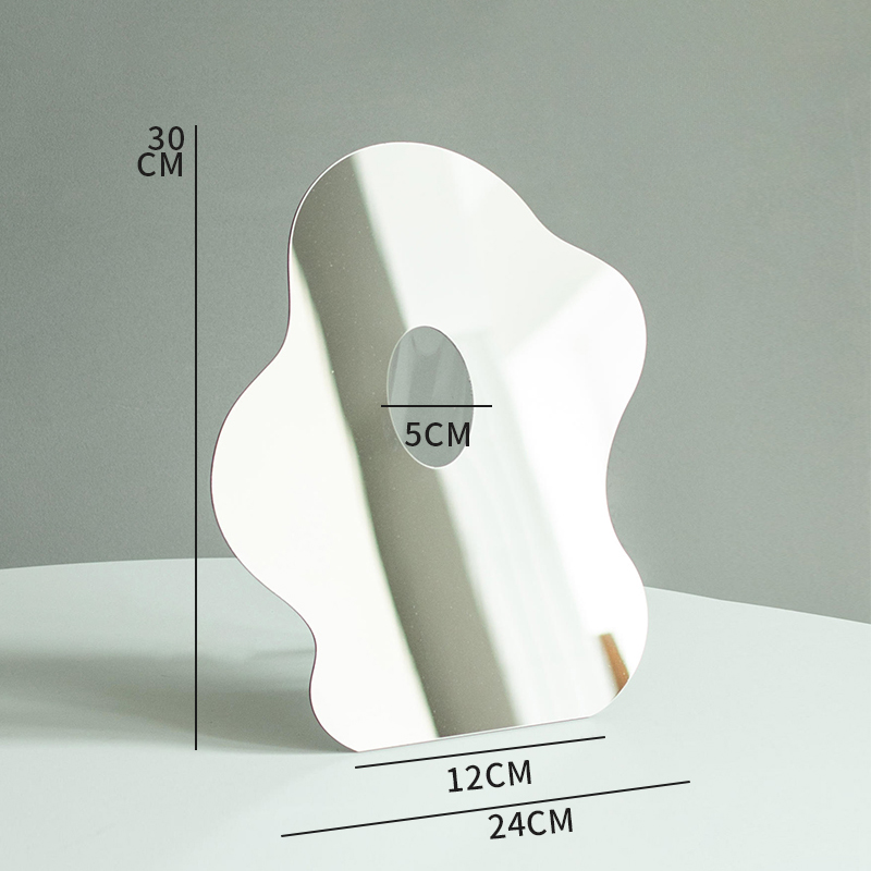 Minimal Style Acrylic Mirror Flower Vase Art Decor – Floral Supplies Store