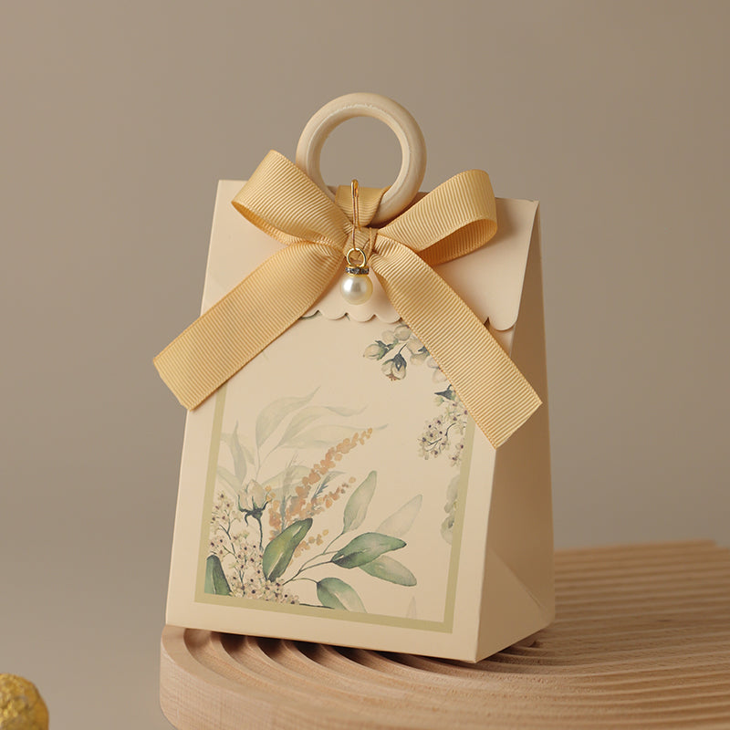 10pcs Vintage Cream Gift Box with Ribbon – Floral Supplies Store