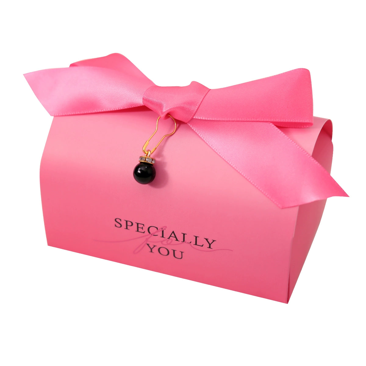Hot Pink Favor Box with Ribbon Set of 10 – Floral Supplies Store