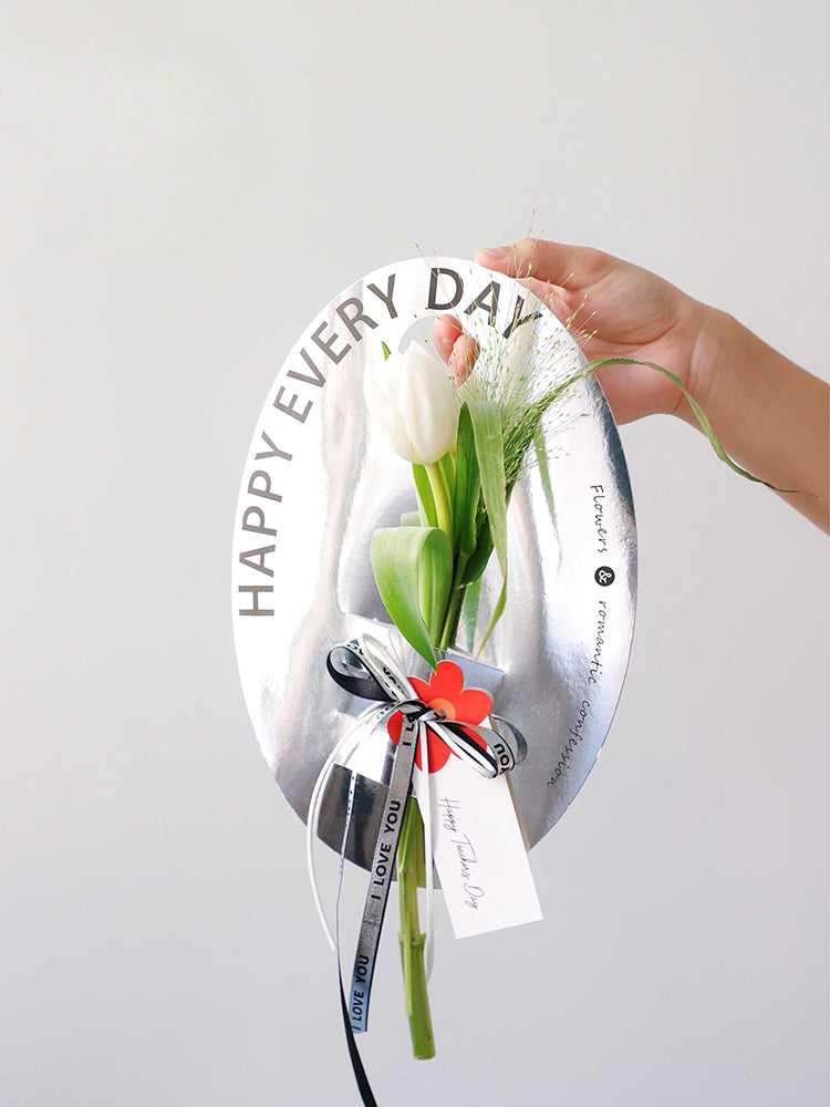 Single Stem Flower Packaging Card Pack 10 – Floral Supplies Store