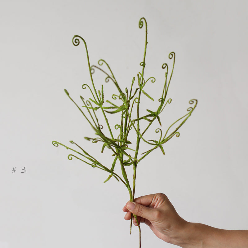 Artificial Green Fiddlehead Fern Plant – Floral Supplies Store
