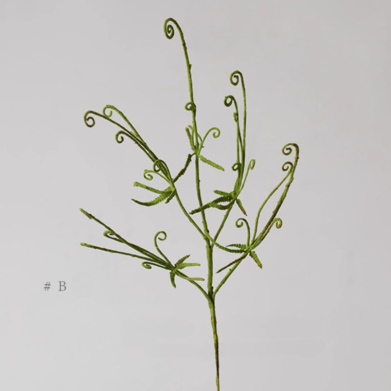Artificial Green Fiddlehead Fern Plant – Floral Supplies Store
