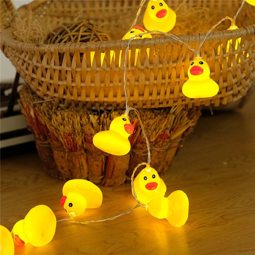 Cute Duck LED Fairy Light Garland – Floral Supplies Store