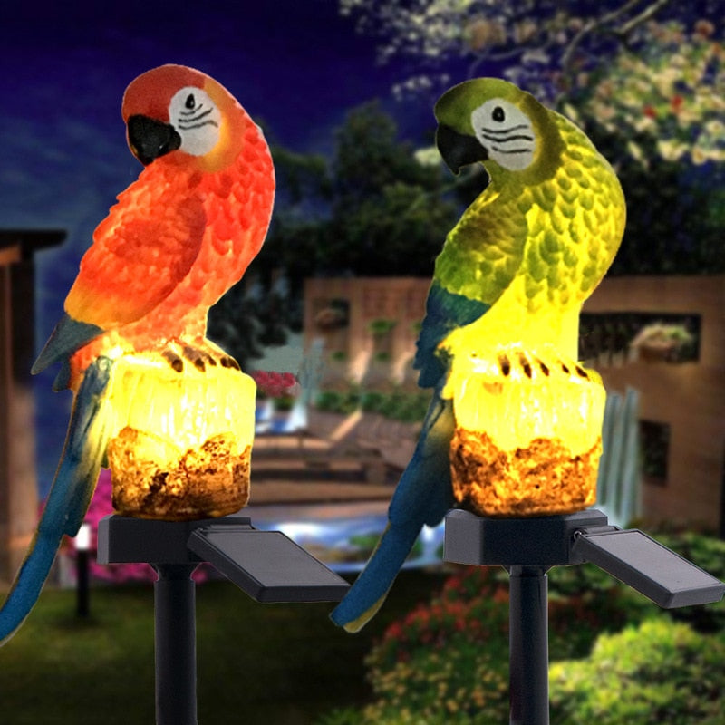 LED Solar Parrot Lawn Light Solar Garden Light – Floral Supplies Store