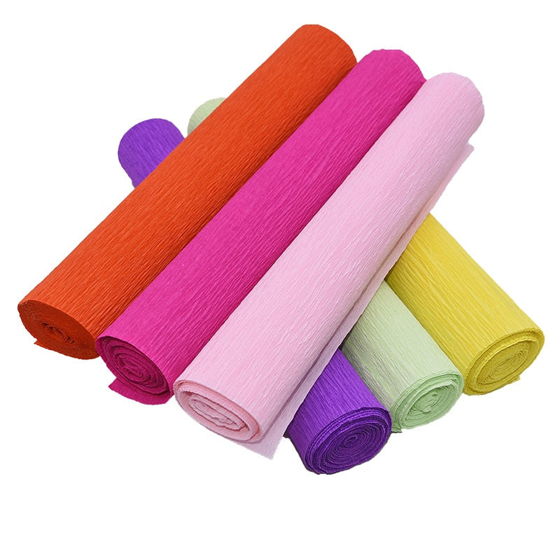 Colored Crepe Paper for DIY Crafting – Floral Supplies Store