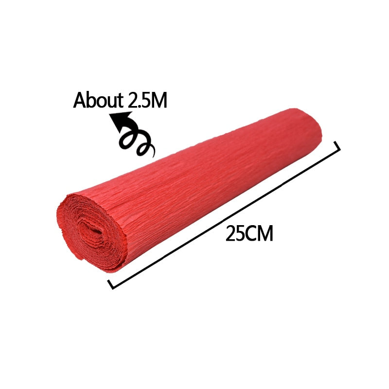 Colored Crepe Paper for DIY Crafting – Floral Supplies Store