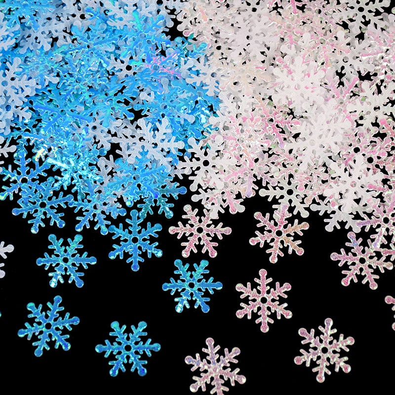 270pcs Christmas Snowflakes Confetti – Floral Supplies Store