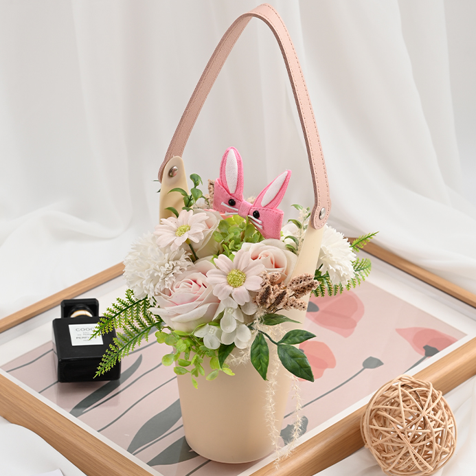 PVC Flower Bucket Flower Arrangement Container Pack 5 – Floral Supplies ...