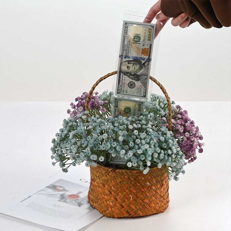 Money Box for Money Pull Out Gift Surprise Making – Floral Supplies Store