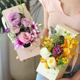 Rectangle Flower Box with Window – Floral Supplies Store