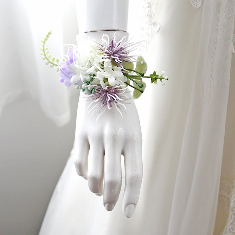 Lavender Corsage For Men