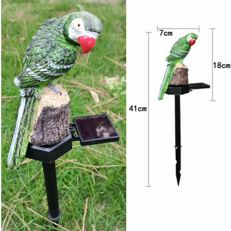 LED Solar Parrot Lawn Light Solar Garden Light – Floral Supplies Store