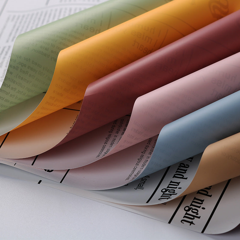 Double-sided Newspaper Florist Paper Pack 20 (58x58cm) – Floral ...