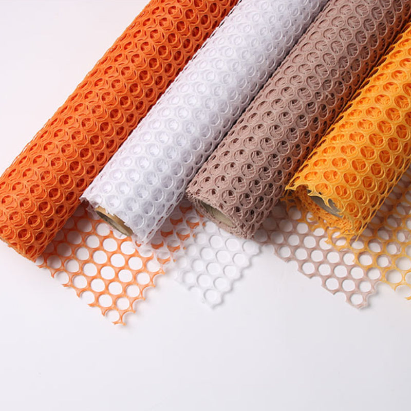 Polka Dot Netting Mesh Tulle Roll for Gift Bouquet Packaging – Floral ...