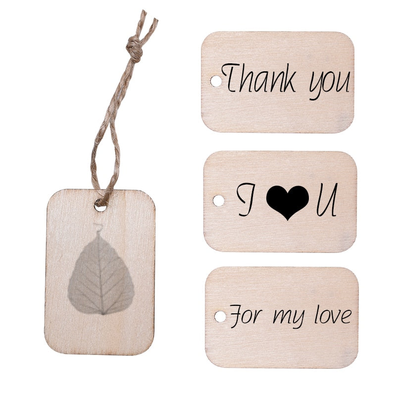 Wood Slice Blank Gift Tags Pack 100 – Floral Supplies Store