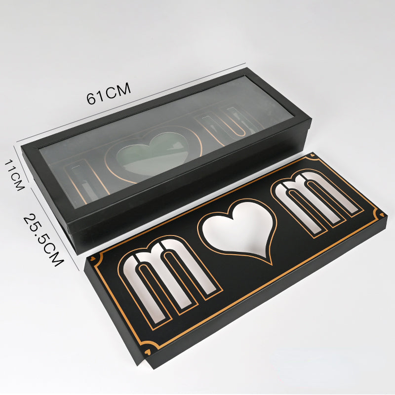 Mom Flower Box I Love You Floral Gift Box – Floral Supplies Store