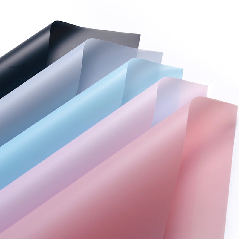 40 Pcs Translucent Matte Plastic Wrap Paper (38x45cm) – Floral Supplies ...