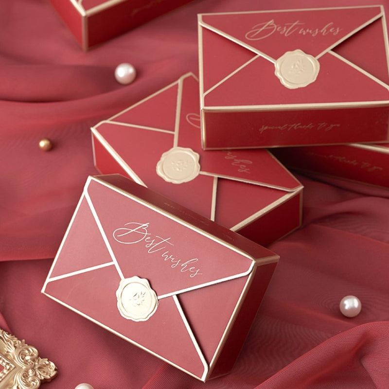 Vintage Envelope Shaped Party Favor Gift Box Pack 10 – Floral Supplies ...