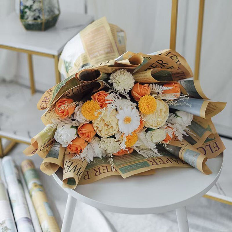 Waterproof Double-sided Newspaper Florist Paper Pack 20 – Floral ...
