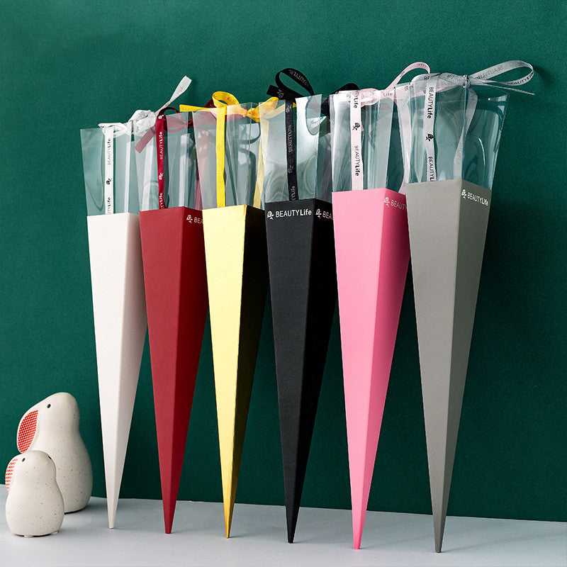 10pcs Single Rose Wrapping Box Flower Packaging Bag – Floral Supplies Store